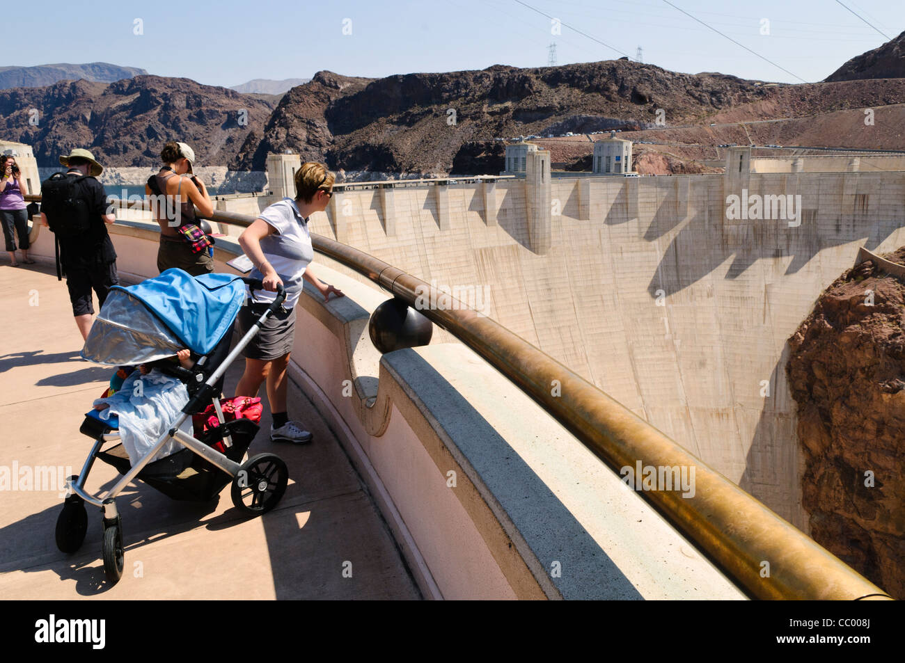 Hoover Dam Touris Viewing Platform Nevada // HOOVER DAM, Nevada ...