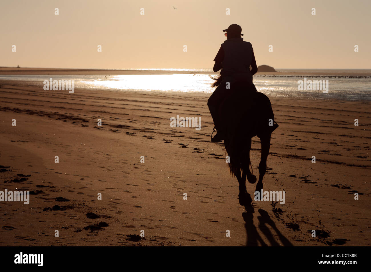 Reiter und pferd am strand -Fotos und -Bildmaterial in hoher Auflösung – Alamy