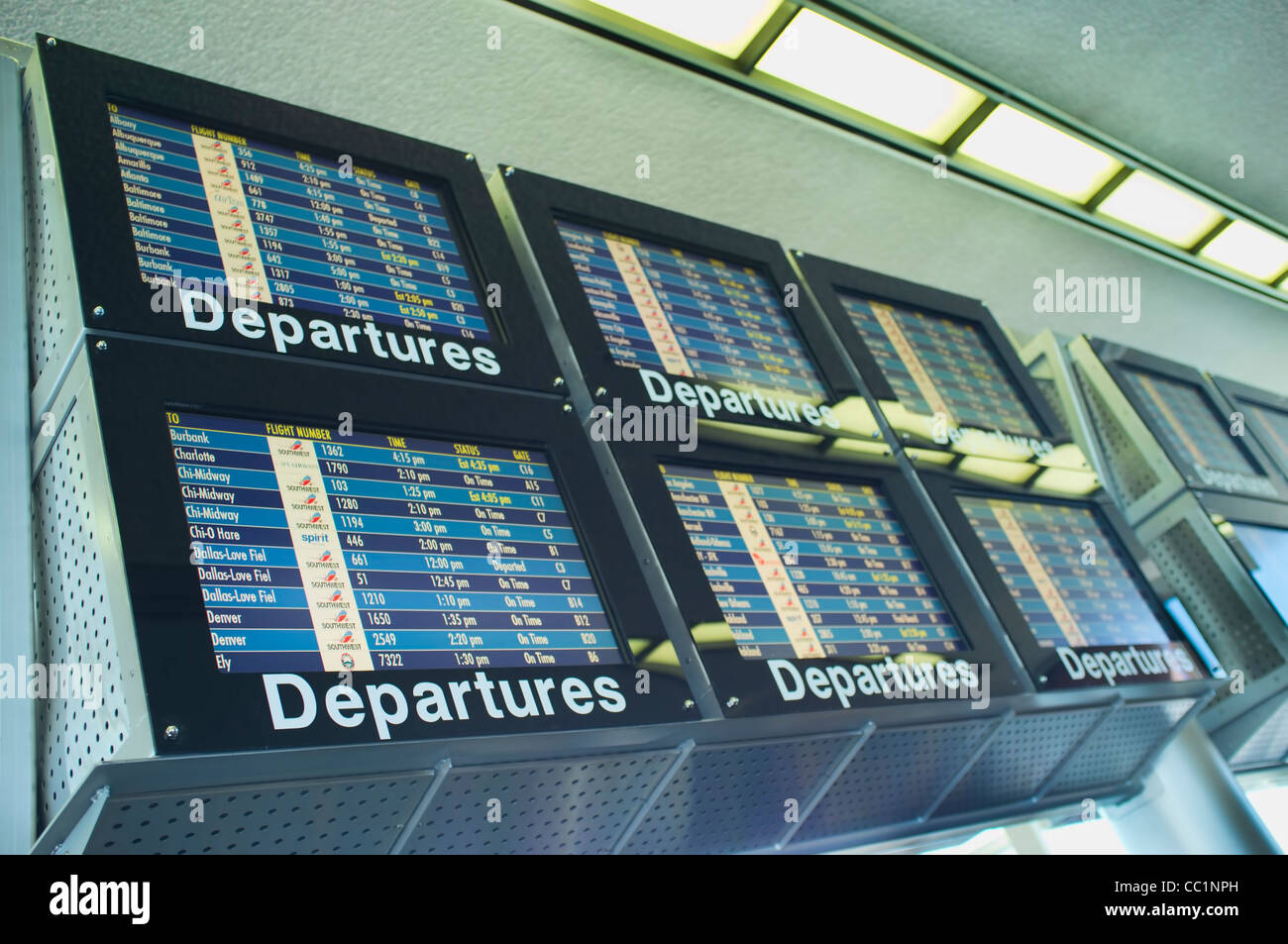 Flugplan Der Fluggesellschaft Stockfotos und -bilder Kaufen - Alamy