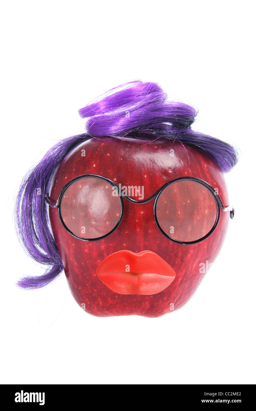 Lustiger Apfel Stockfotos und -bilder Kaufen - Alamy