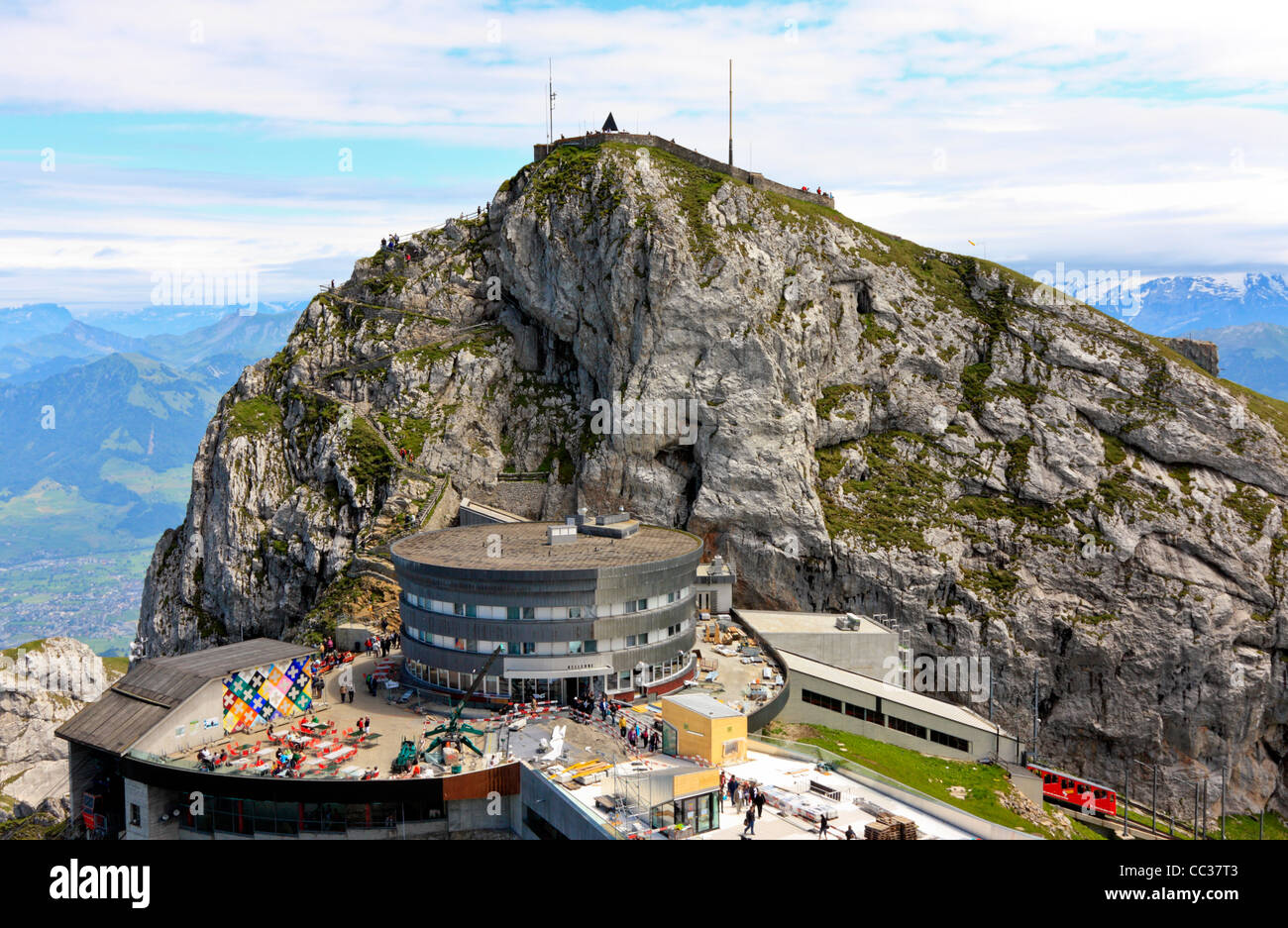 Esel-Gipfel des Mount Pilatus, Schweiz Stockfotografie - Alamy