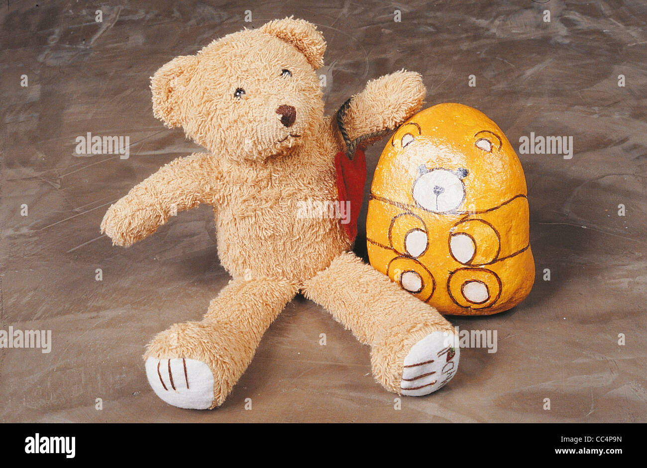 DIY: Sasso Briefbeschwerer gemalt wie ein Teddybär meine Puppe ...