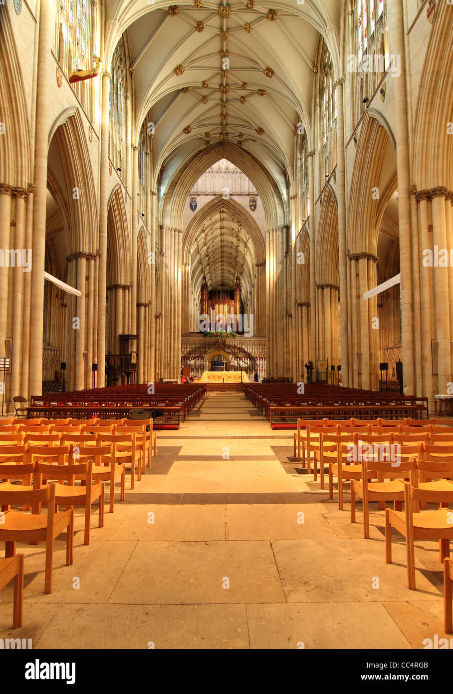 Inside York Minster Stockfotos und -bilder Kaufen - Alamy