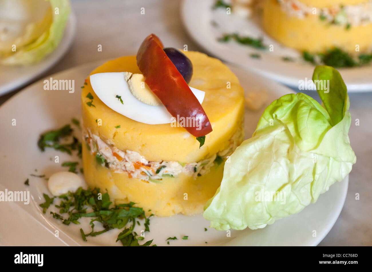 Lima, Peru. Essen Bar Cordano, das älteste Restaurant in Peru ...