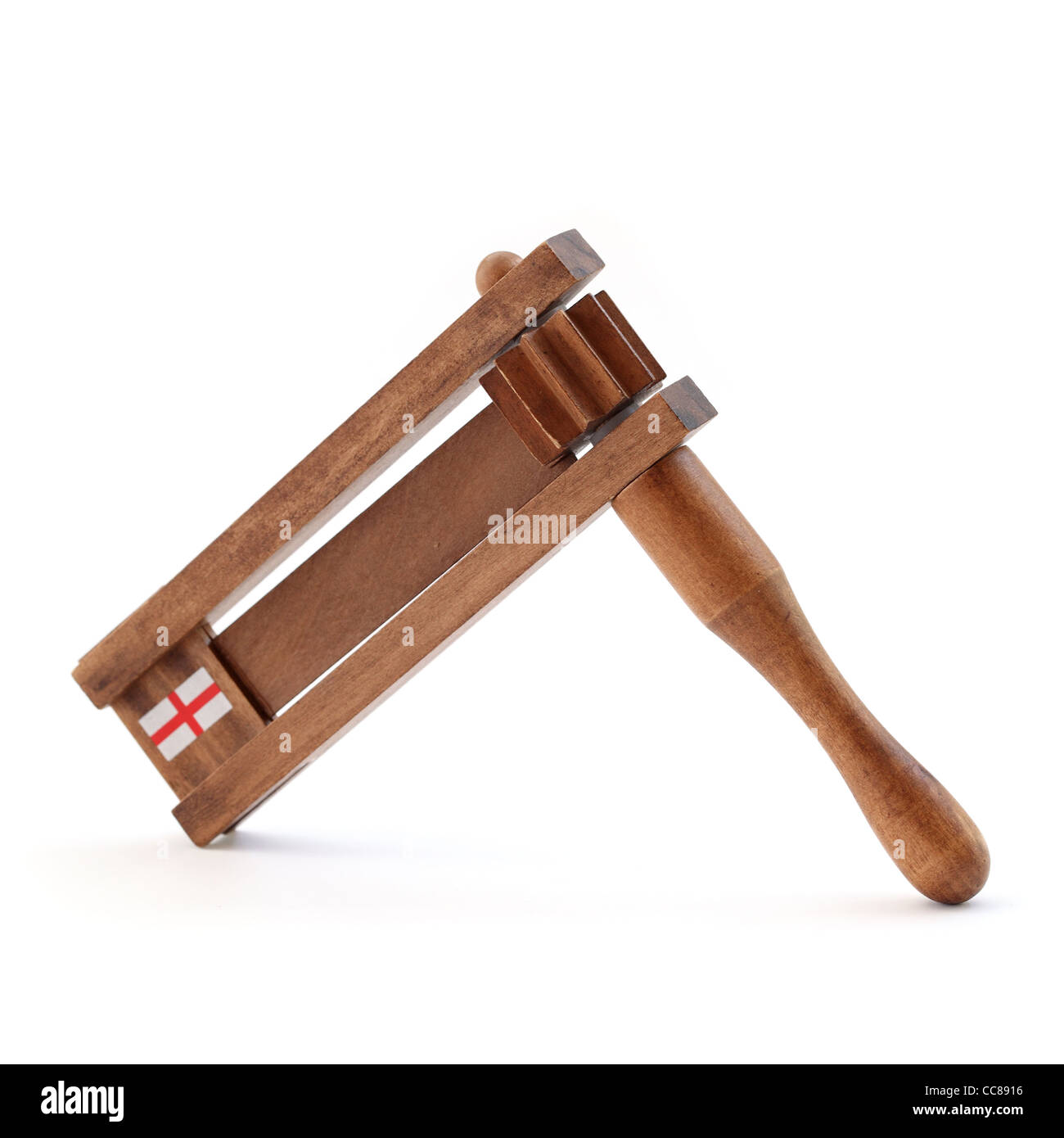 Holz Rassel Ausgeschnittene Stockfotos und -bilder - Alamy