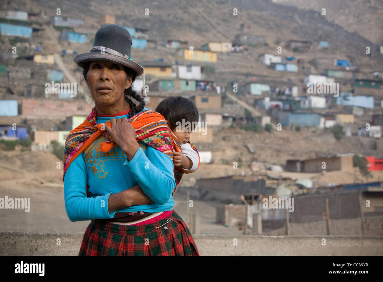 Peru Slum Peru Armut Stockfotos und -bilder Kaufen - Alamy