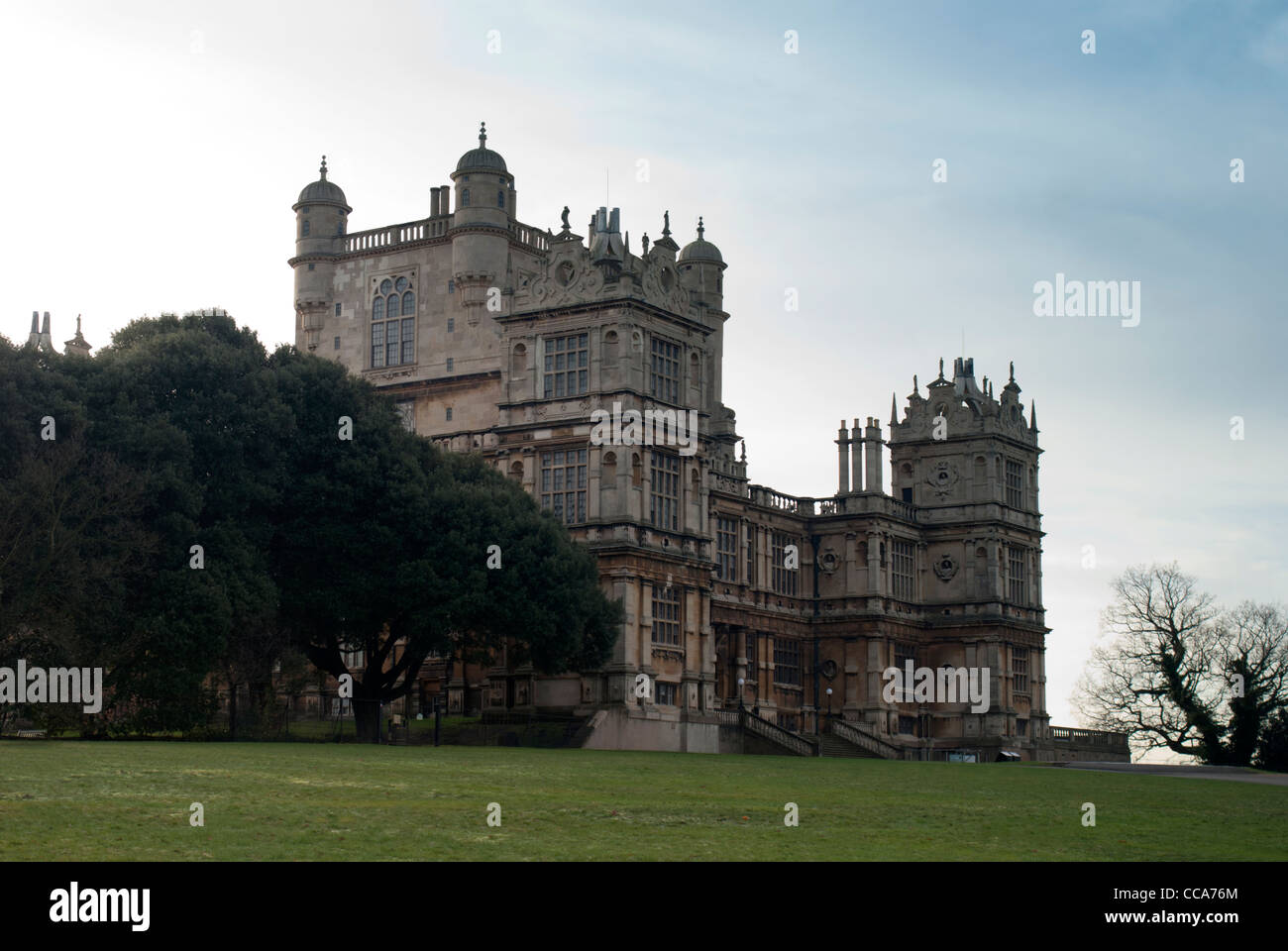 Wollaton Hall, Nottingham, England. Als Standort für Wayne Manor im ...