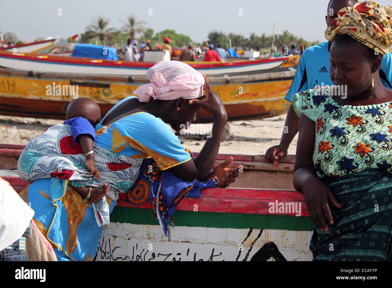 Tanji Fishing Village Gambia Stockfotos und -bilder Kaufen - Alamy