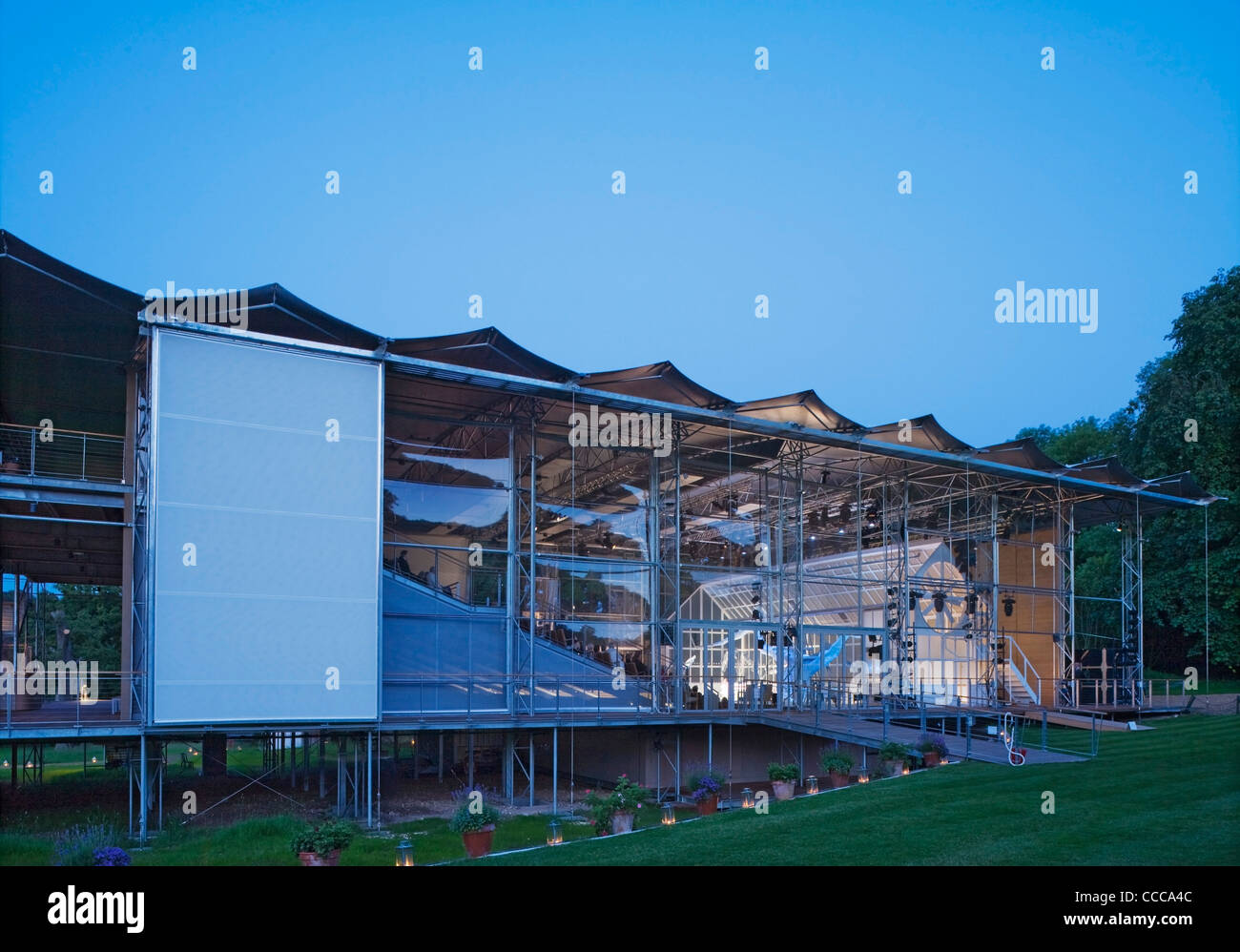 The garsington opera house at wormsley estate -Fotos und -Bildmaterial ...