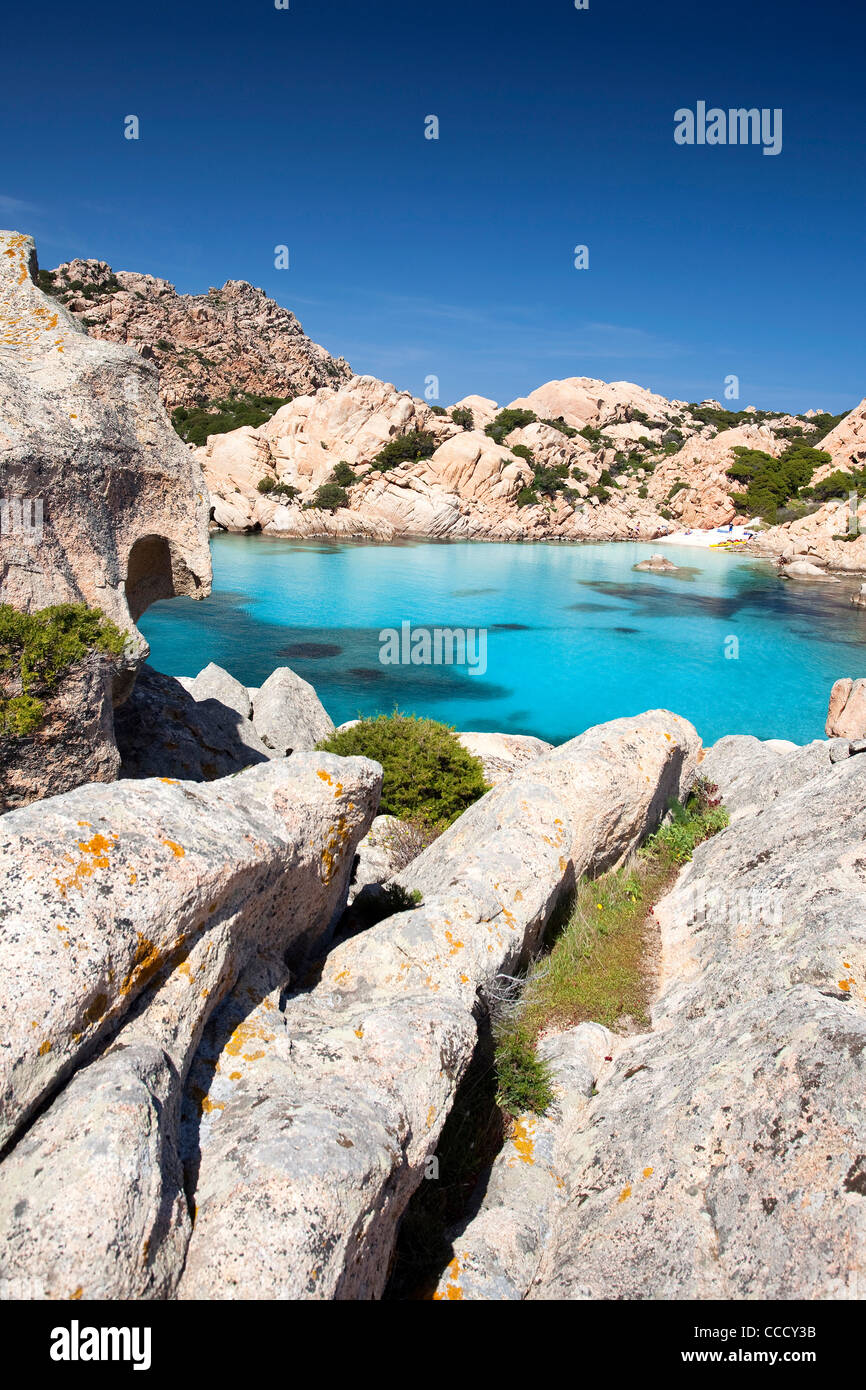 Tahiti Strand, Cala Coticcio, Insel Caprera, Nationalparks Arcipelago ...