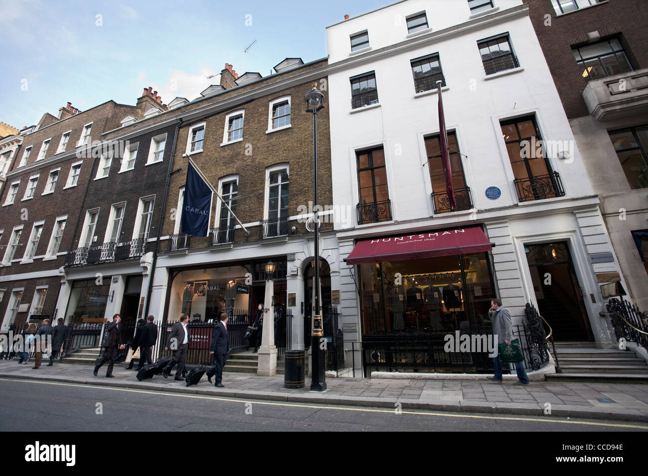 Savile Row, London, Großbritannien. Foto: Jeff Gilbert Stockfotografie ...