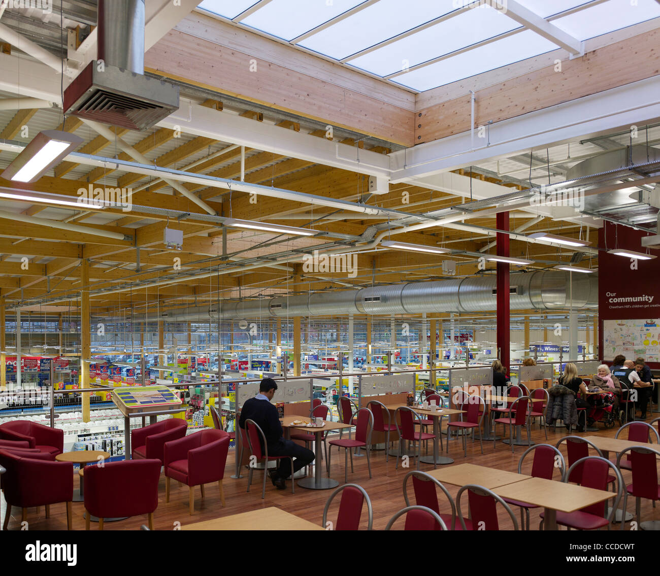 Tesco Cheetham Hill Manchester Michael Aukett Architekten 2009 ...