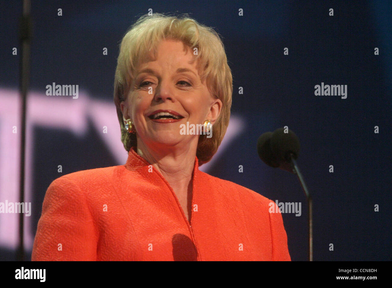 1. September 2004; New York, NY, USA; LYNNE CHENEY stellt ihr Ehemann ...