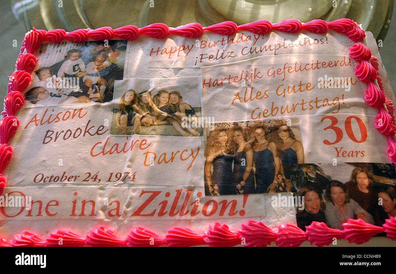 Staat/täglich/HANSEN QUADS: die Geburtstagstorte mit Fotos der Quads da ...