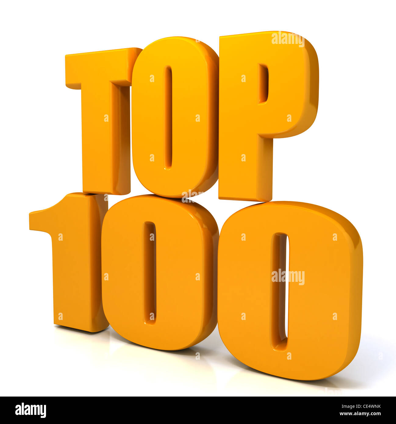 Number 100 Ausgeschnittene Stockfotos und -bilder - Alamy