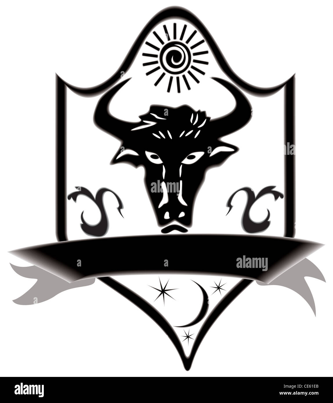 Symbol Titel Bull Stockfotografie - Alamy