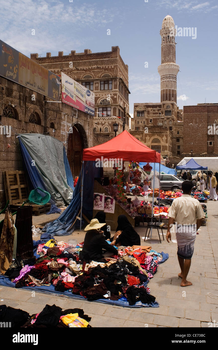 Yemen Market Souk Stockfotos und -bilder Kaufen - Alamy