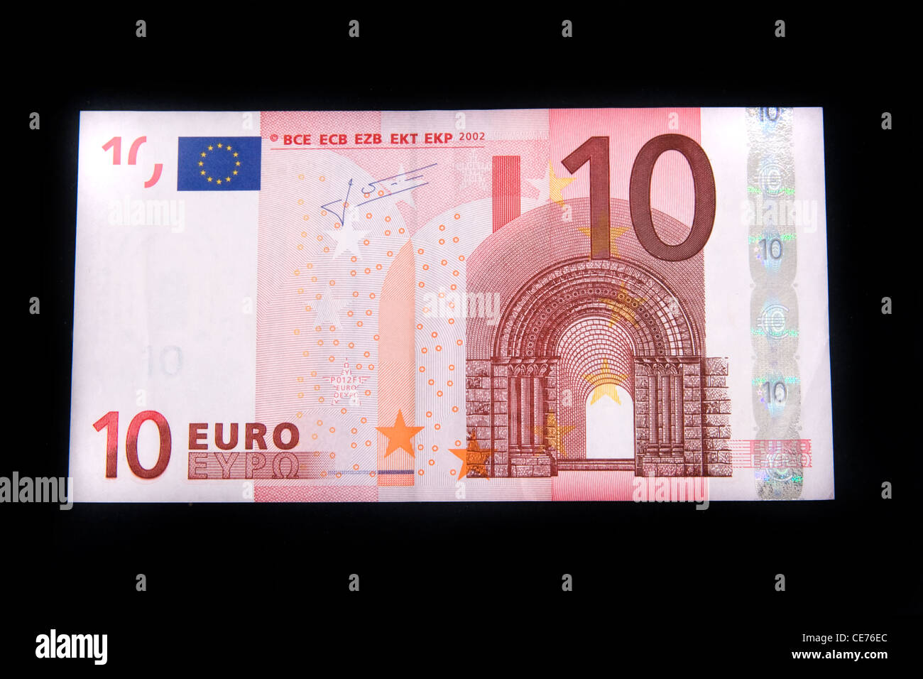 Ten euro bank note -Fotos und -Bildmaterial in hoher Auflösung – Alamy