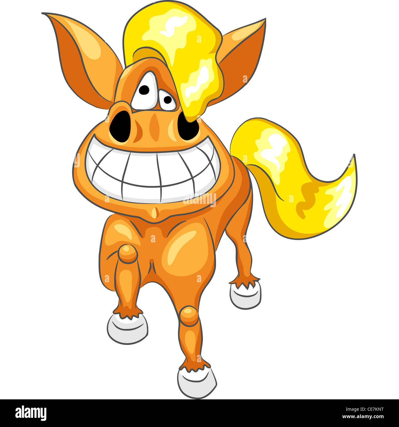 Pferde Cartoon Stockfotos & Pferde Cartoon Bilder - Alamy