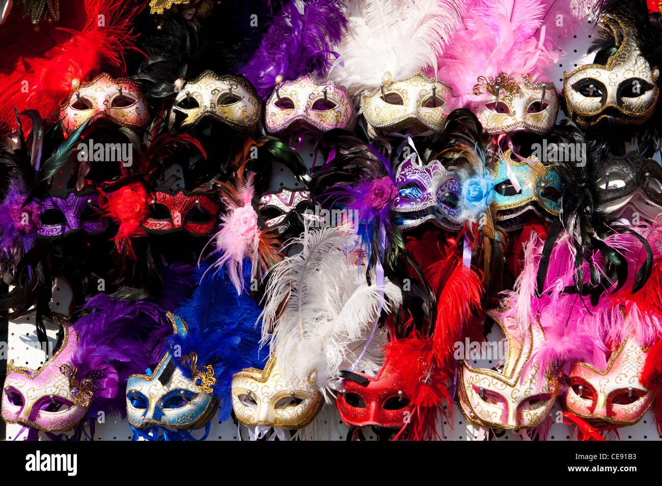 Venezianische Masken, Venedig, Italien Stockfotografie - Alamy