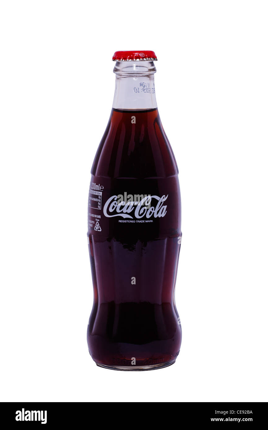Glass Coke Cola Bottle In Stockfotos und -bilder Kaufen - Alamy
