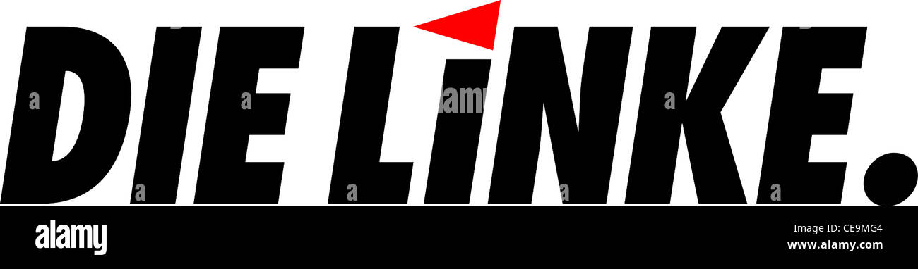 Logo der deutschen Linkspartei Stockfotografie - Alamy