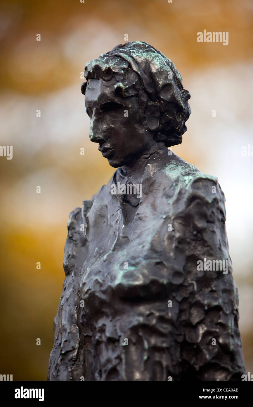 Emma Lazarus Skulptur auf Liberty Island, Autor von "New Colossus" das ...