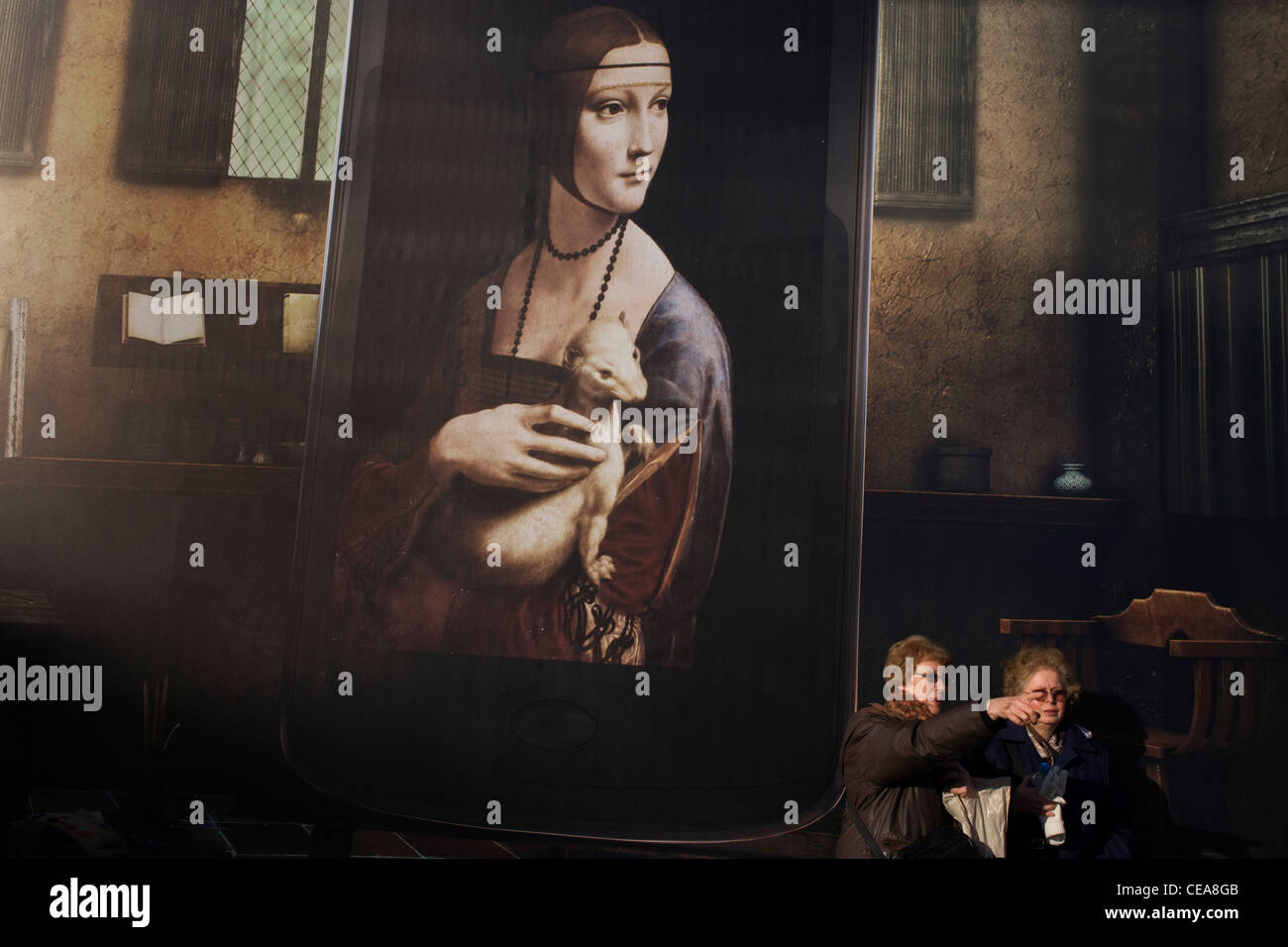 Leonardo da vincis dame mit einem hermelin -Fotos und -Bildmaterial in hoher Auflösung – Alamy