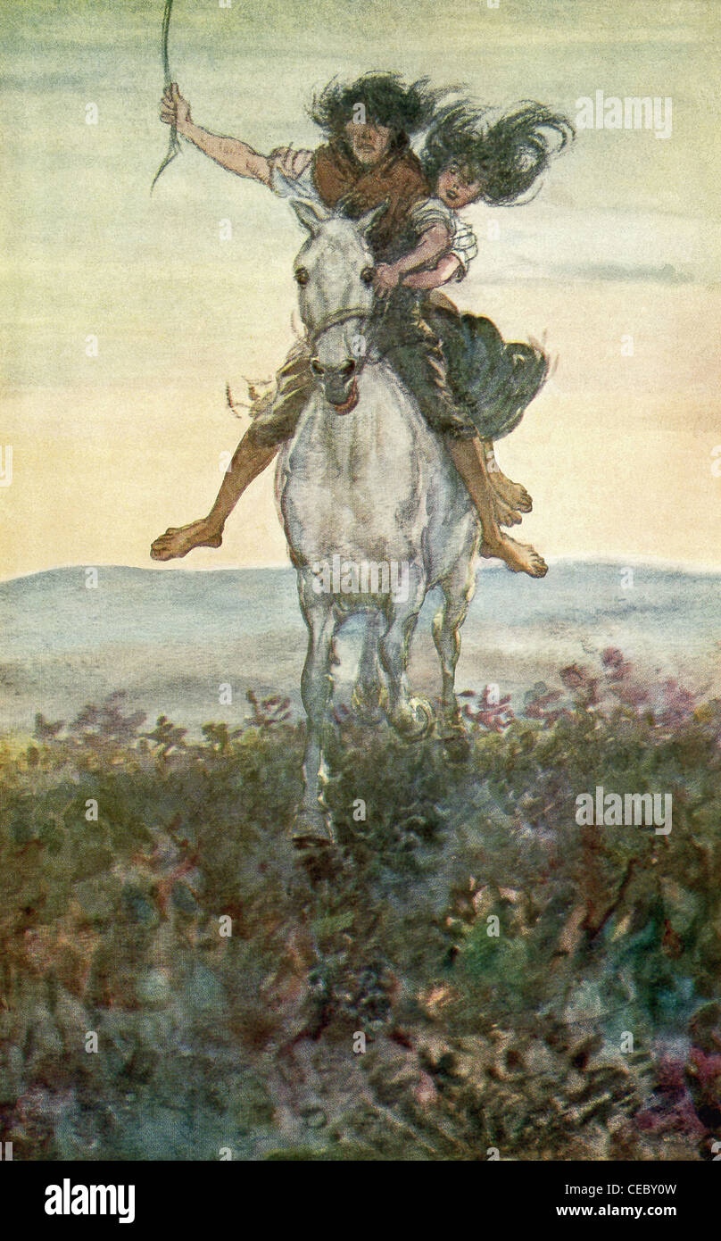 Zwei zigeuner auf einem pferd -Fotos und -Bildmaterial in hoher ...