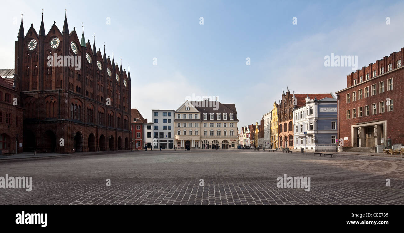 Stralsund, Alter Markt 14 Stockfotografie - Alamy