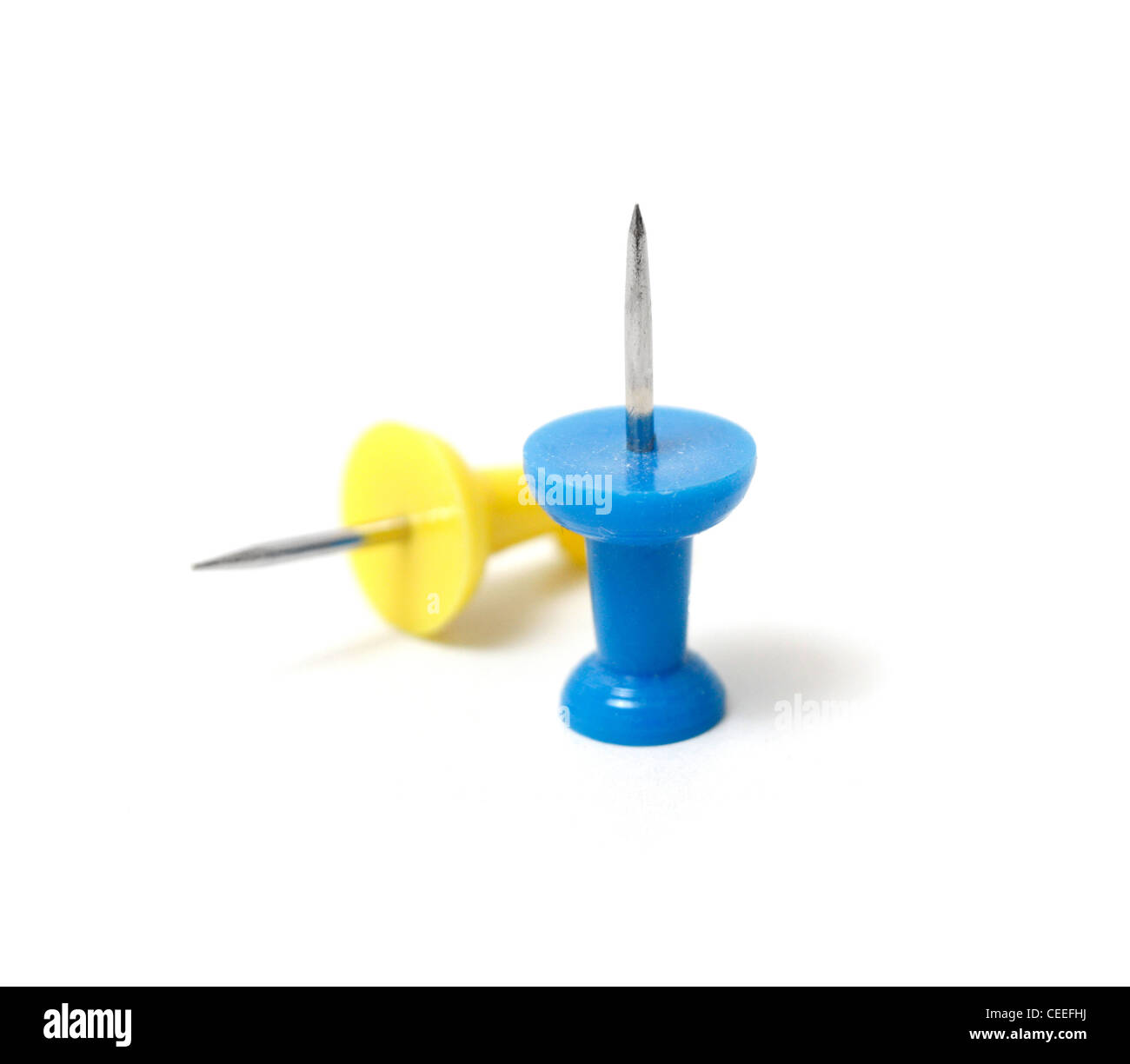 Plastic push pin -Fotos und -Bildmaterial in hoher Auflösung – Alamy