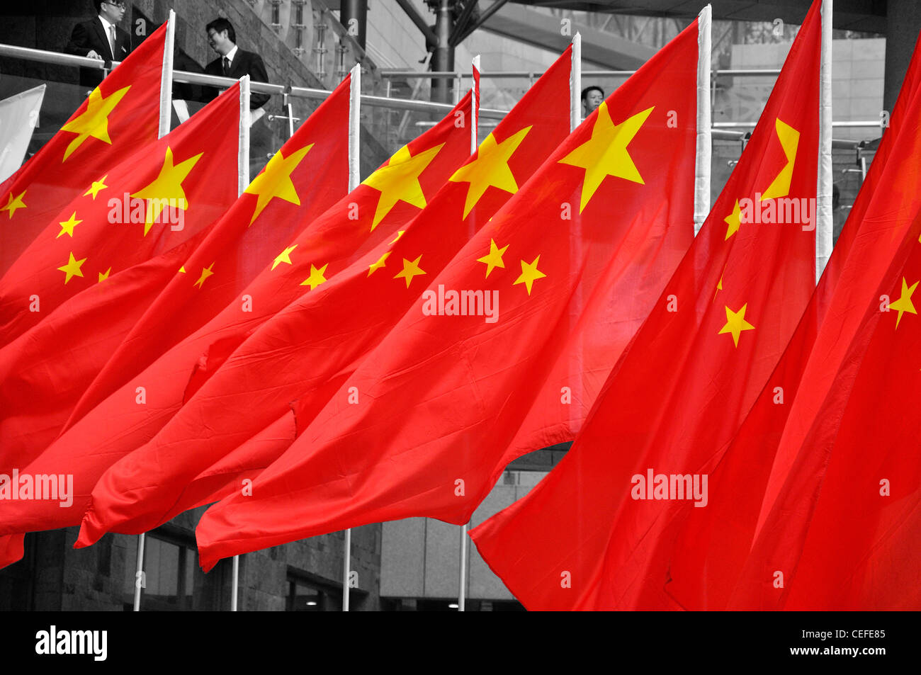 Chinese flags -Fotos und -Bildmaterial in hoher Auflösung – Alamy