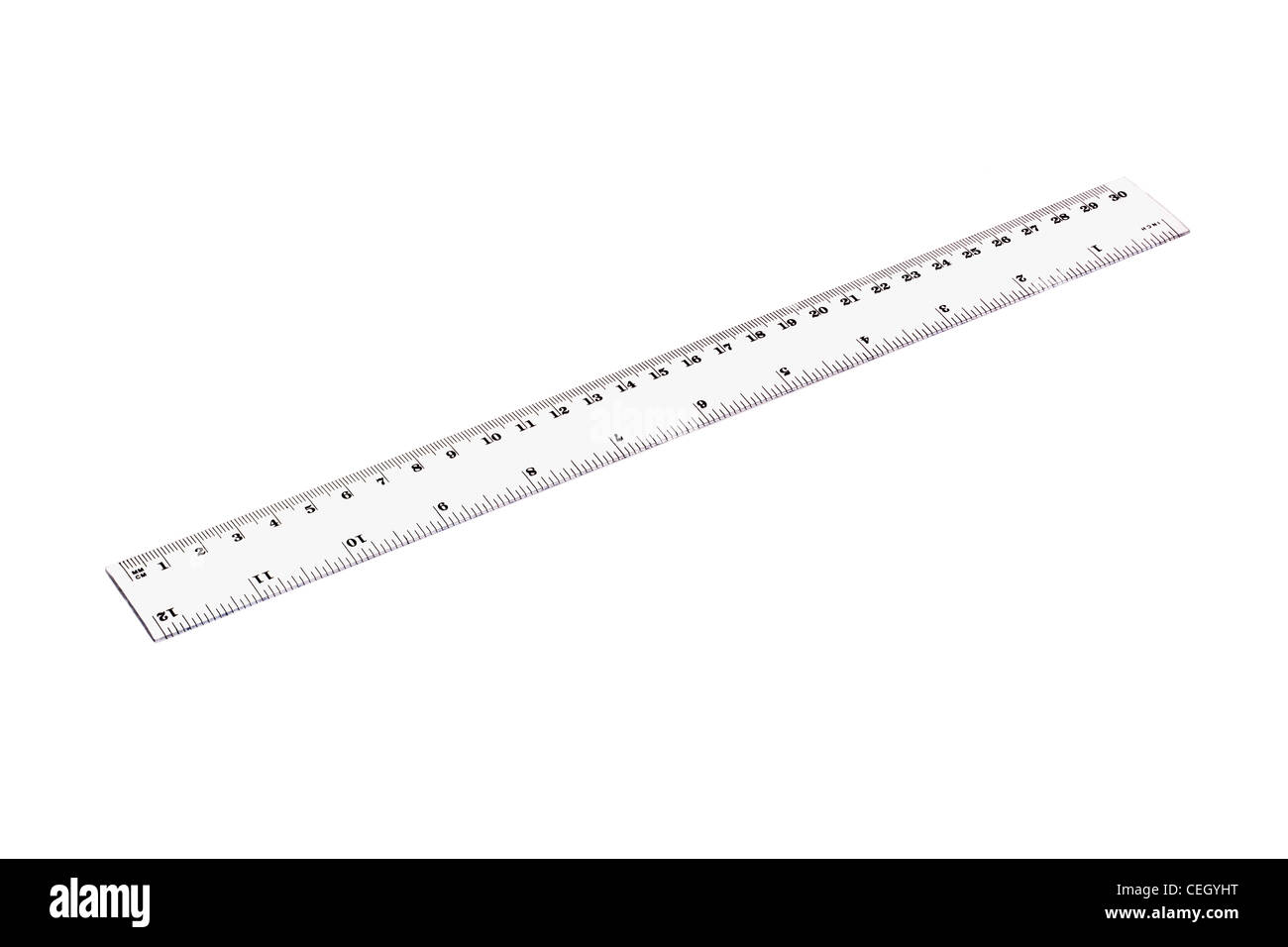 Ruler inches Ausgeschnittene Stockfotos und -bilder - Alamy