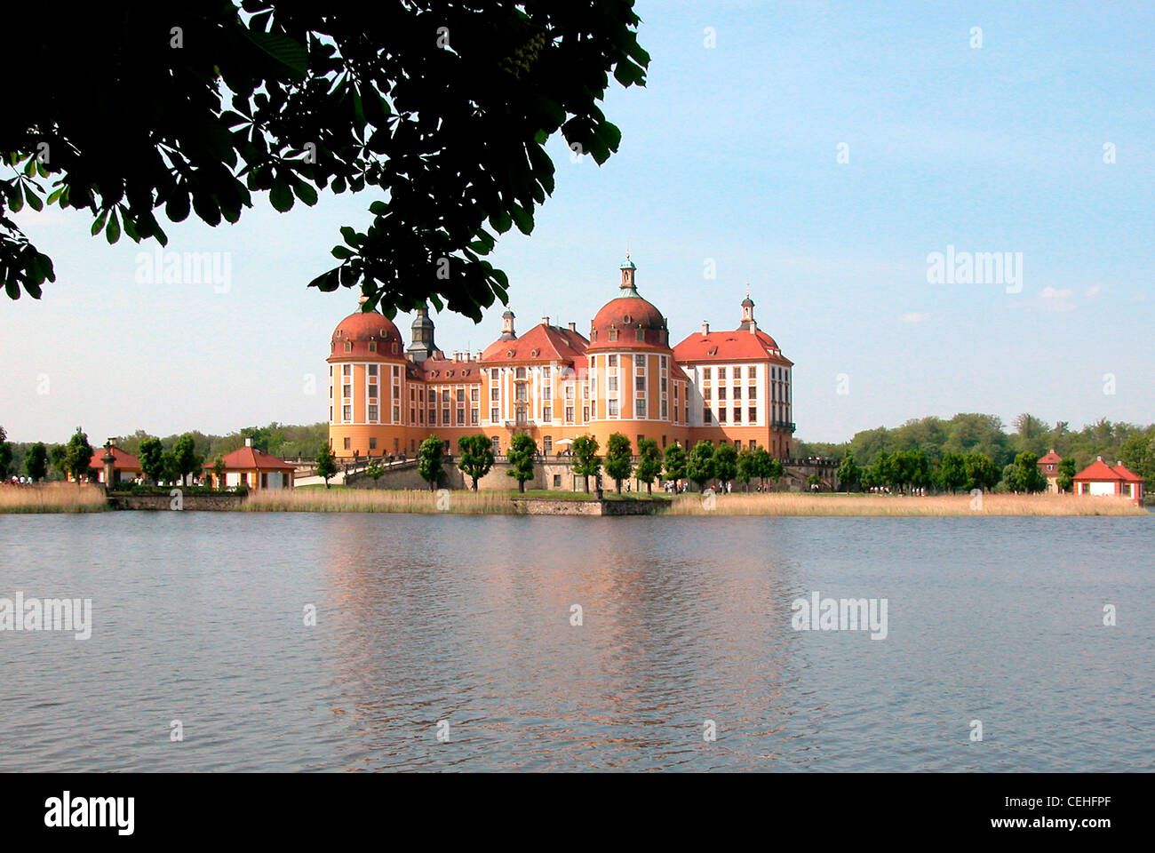 Schloss Moritzburg bei Dresden Stockfotografie - Alamy