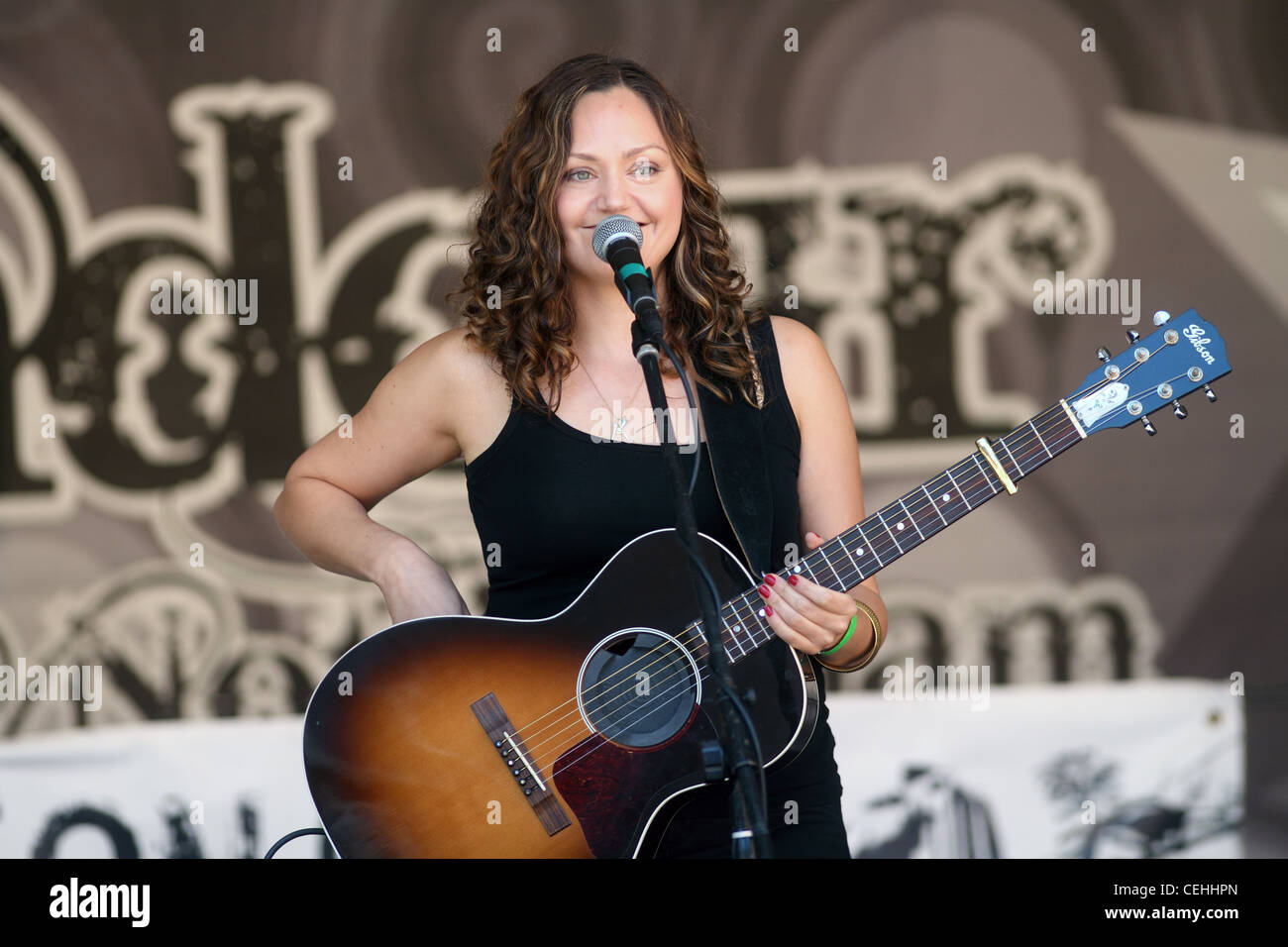 Allie Moss auf dem Pracht-Festival im Wollaton Park in Nottingham ...