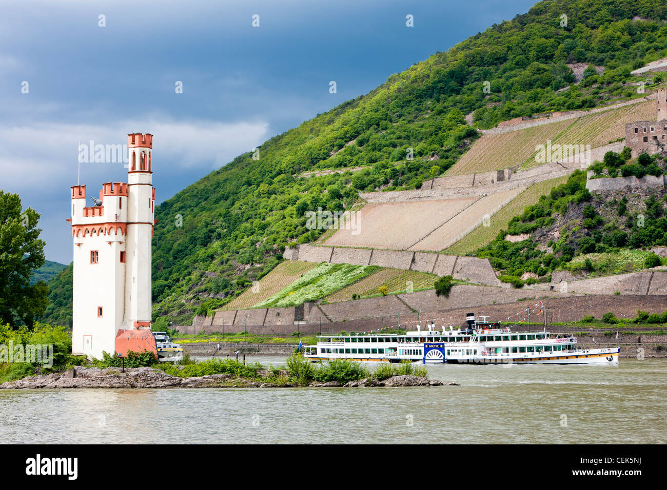 Binger maeuseturm rhine river mouse -Fotos und -Bildmaterial in hoher Auflösung – Alamy