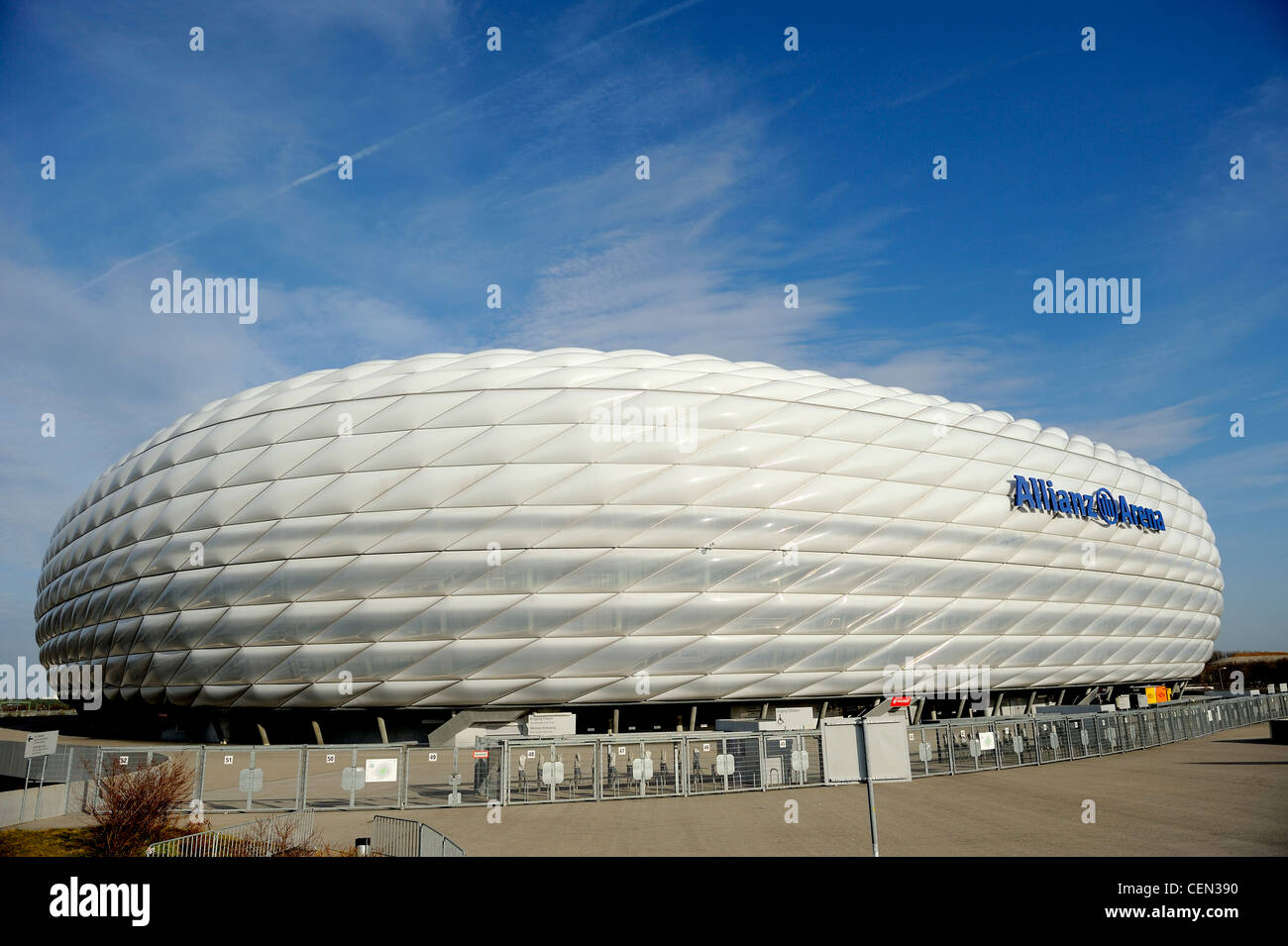 Allianz Arena in München Stockfotografie - Alamy