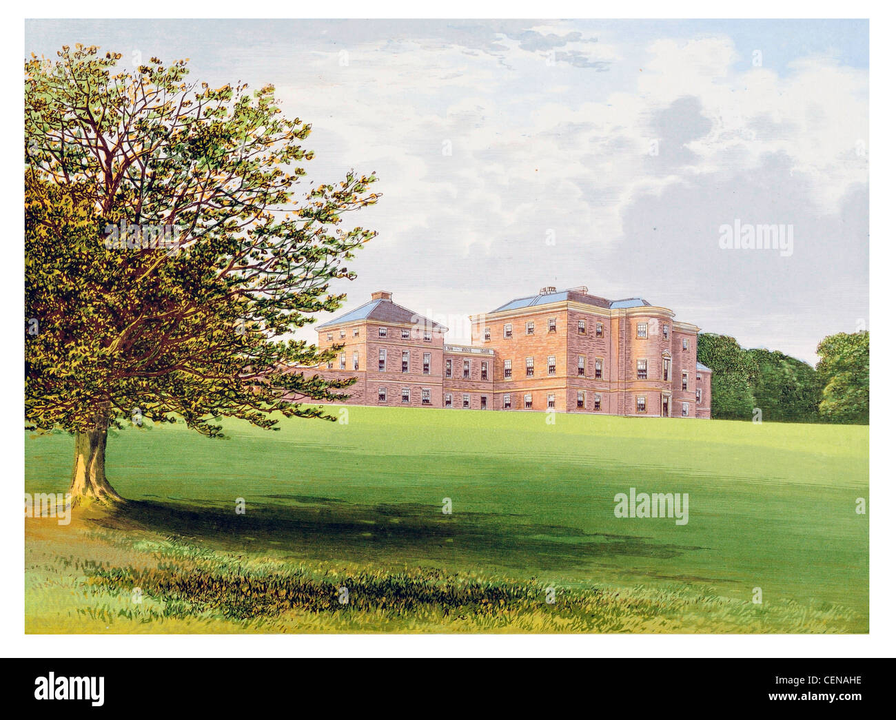 Mersham Luke Kent Britain England UK Parkland Park Mansion Herrenhaus ...