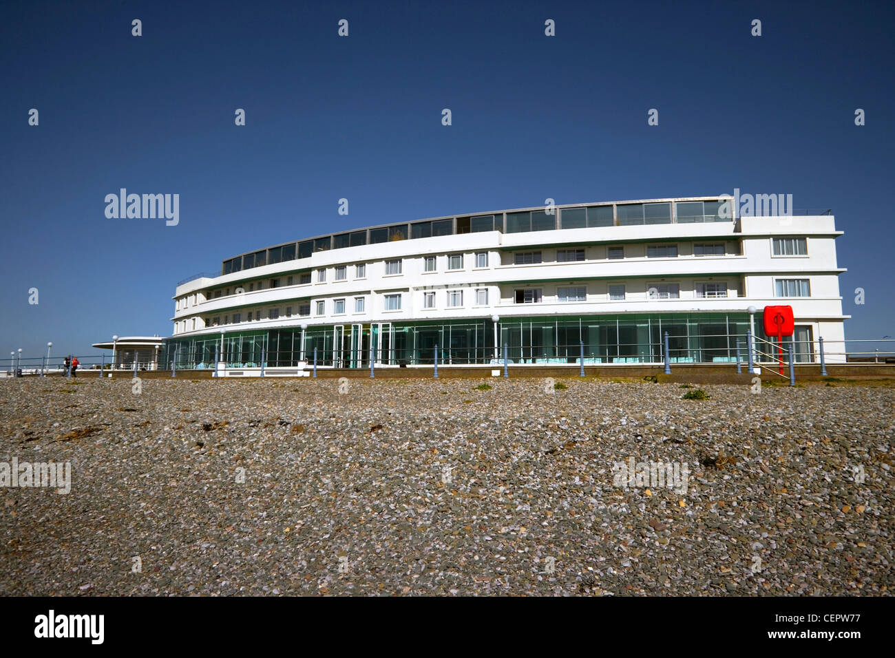 Das Midland Hotel, ein Art-Deco-Klassiker an der Strandpromenade von ...