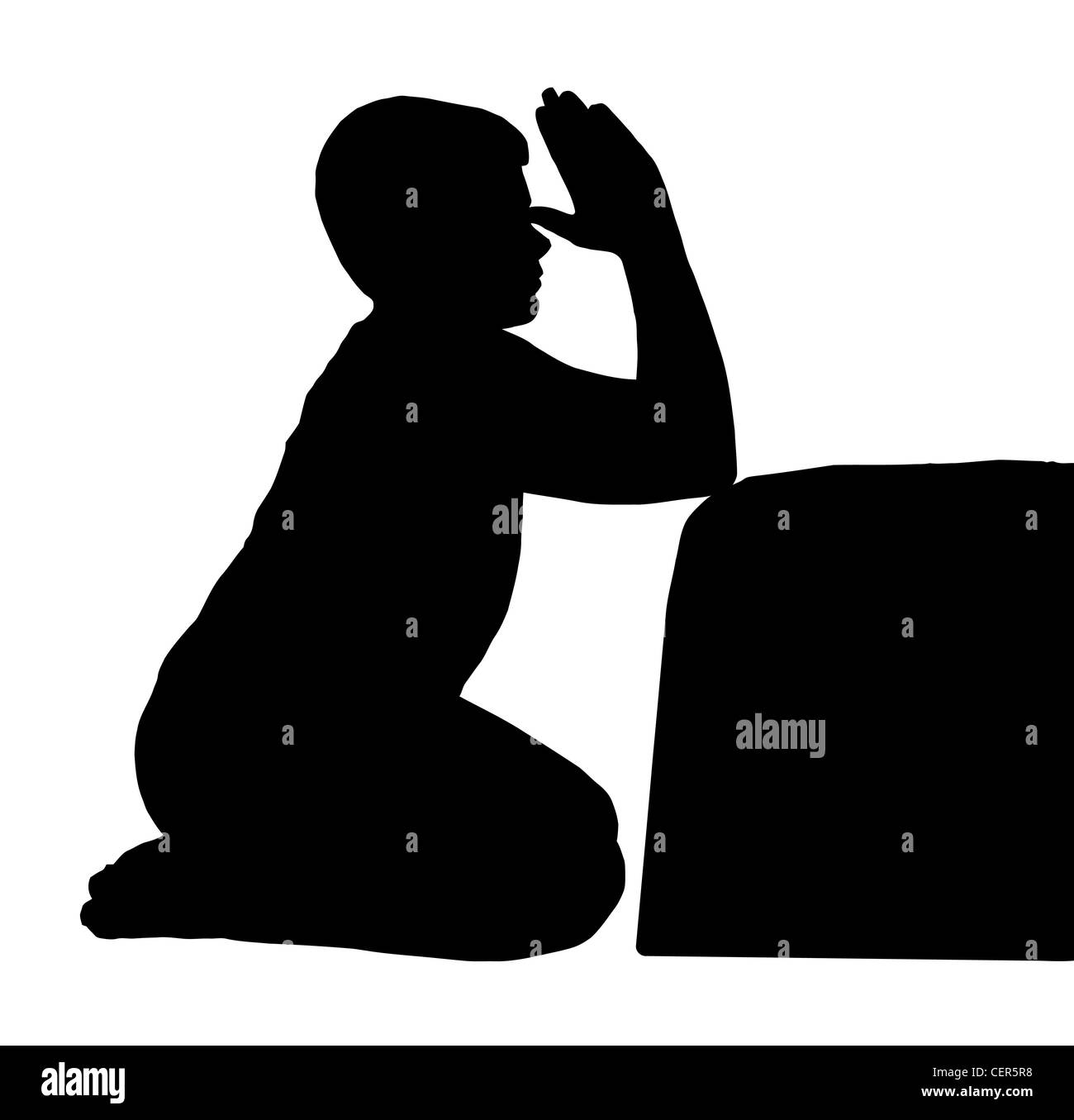 Junge bett beten -Fotos und -Bildmaterial in hoher Auflösung – Alamy