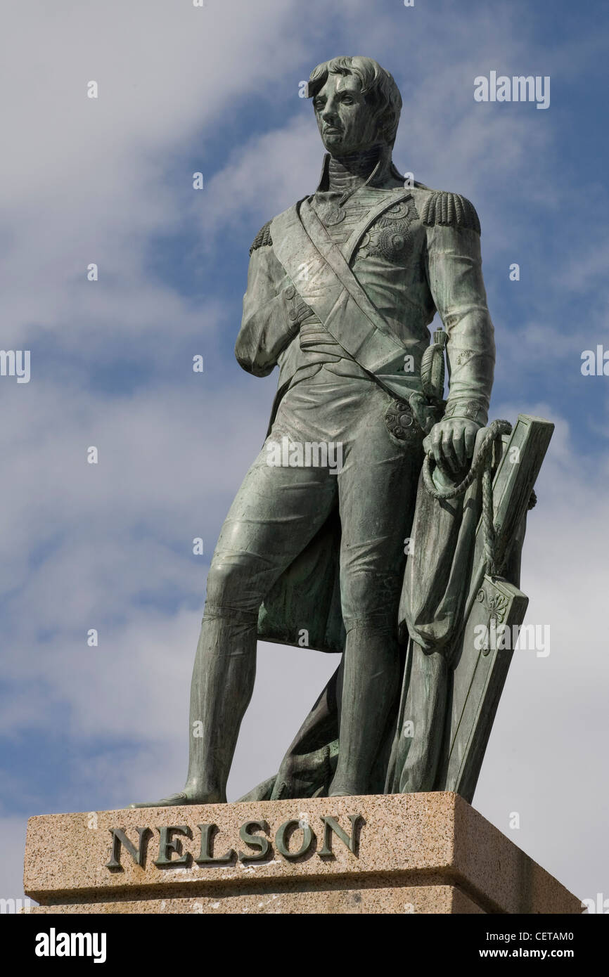 Karibik Barbados Bridgetown, Nelson-Statue in National Heroes square ...