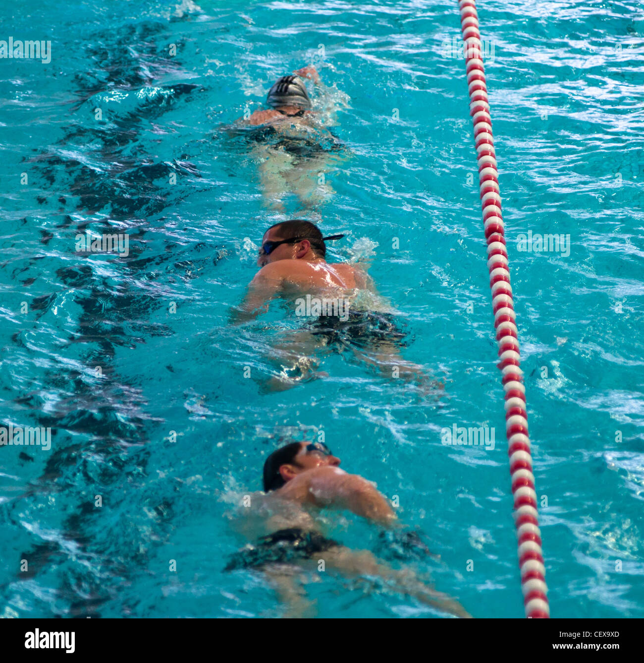 Schwimmer im hallenbad -Fotos und -Bildmaterial in hoher Auflösung – Alamy