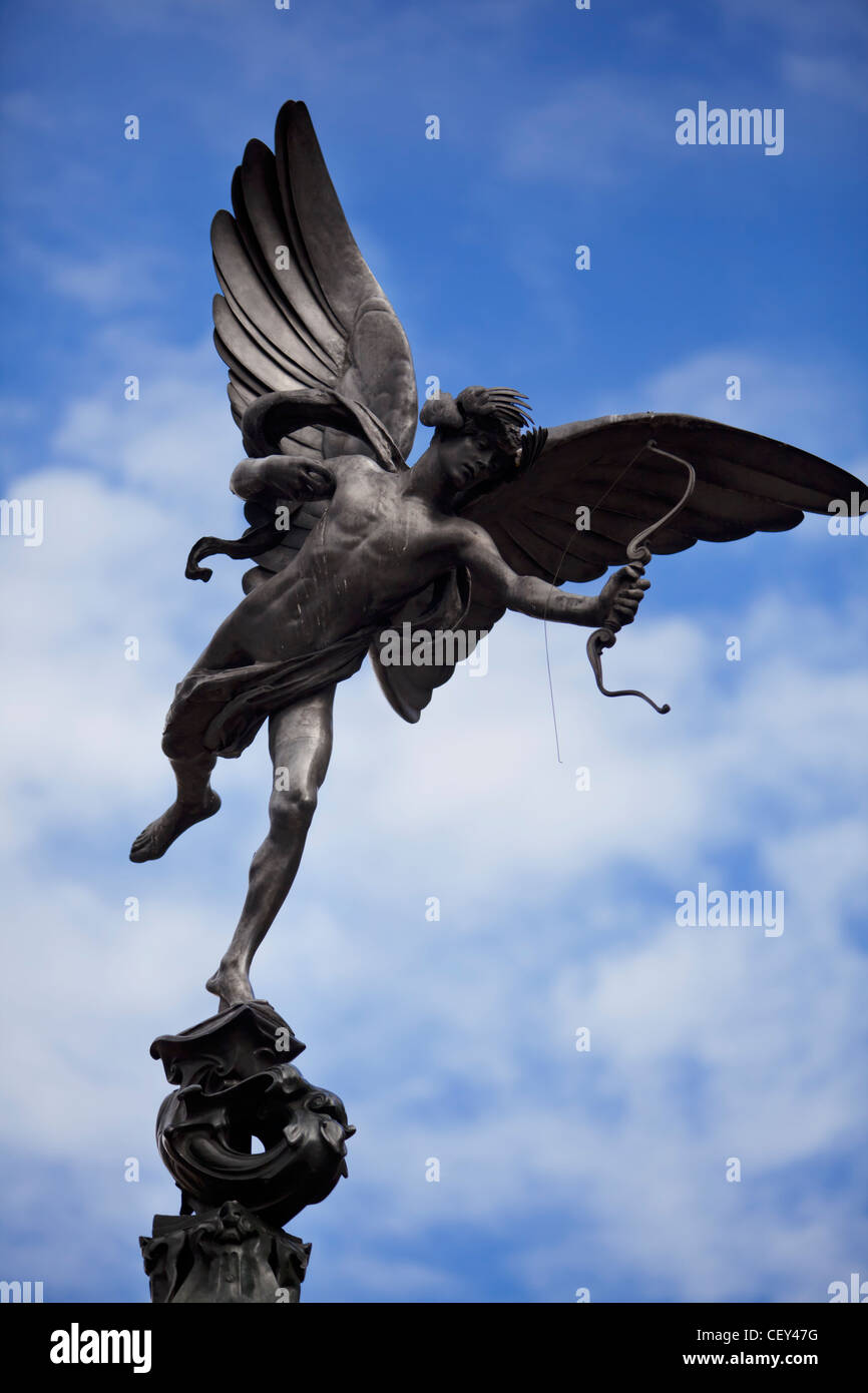 Eros statue piccadilly circus london -Fotos und -Bildmaterial in hoher ...