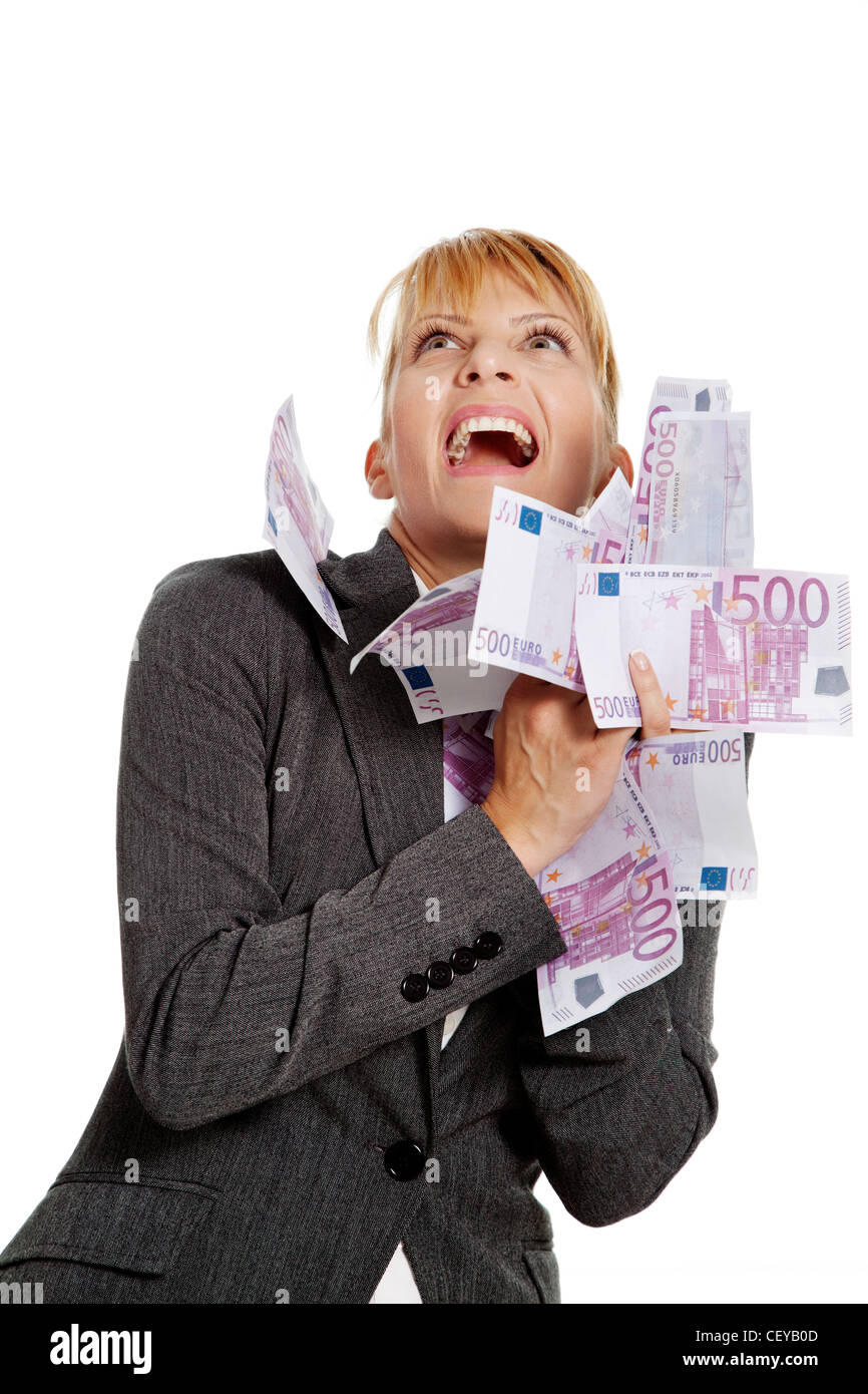 Bargeld regnen -Fotos und -Bildmaterial in hoher Auflösung – Alamy