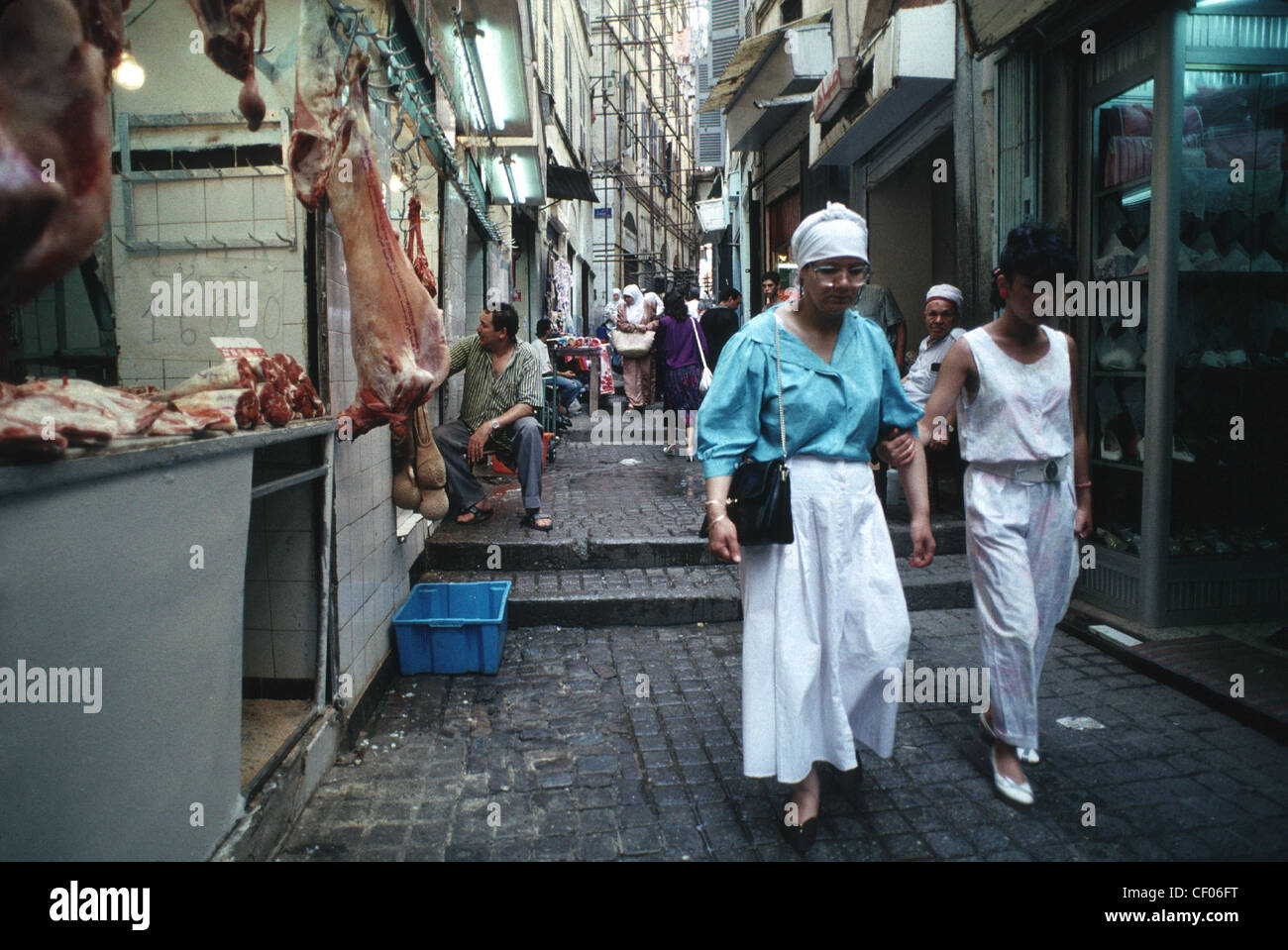 Algier, Algerien -- die Kasbah Viertel der Hauptstadt Stockfotografie ...