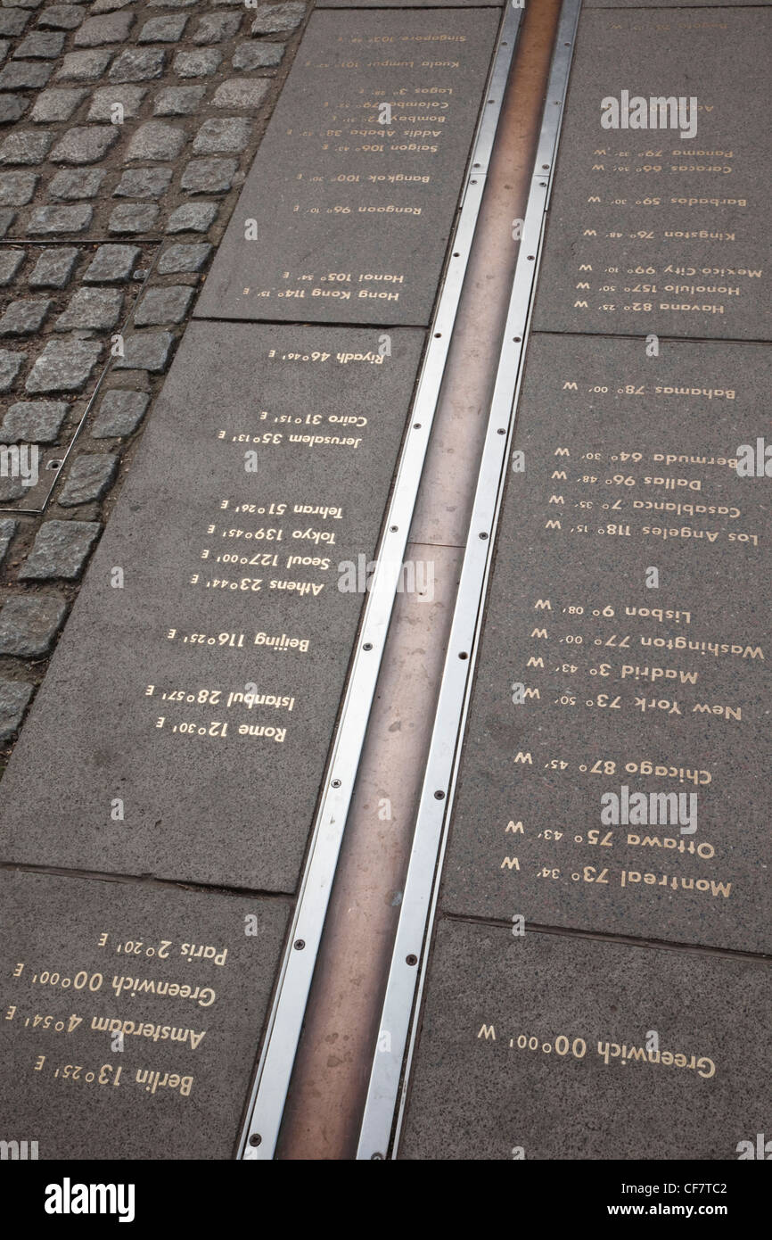 Greenwich meridian line -Fotos und -Bildmaterial in hoher Auflösung – Alamy