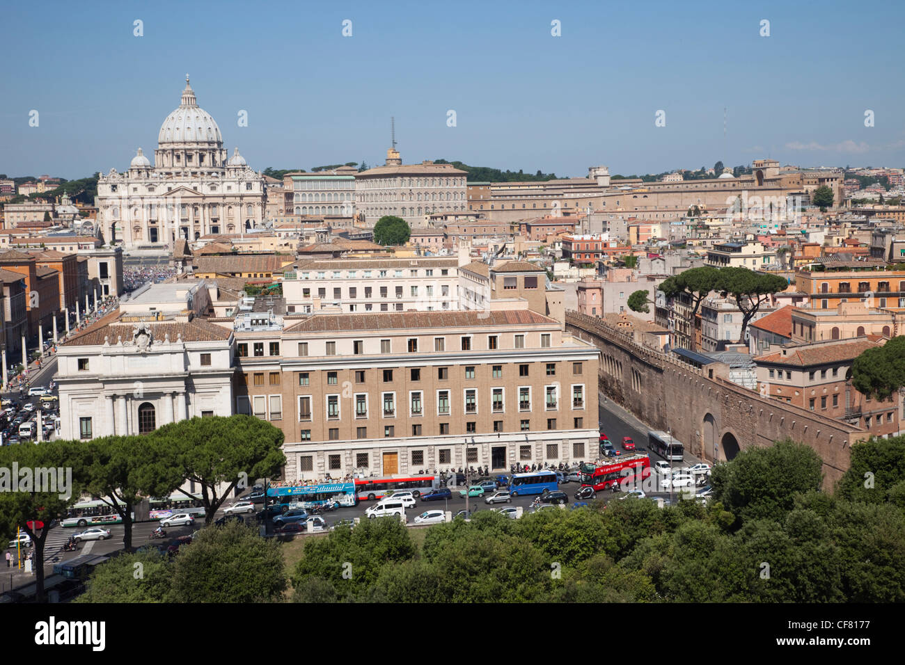 Europa, Italien, Rom, Engelsburg, Castel S'Angelo, St. Angelo Castle ...