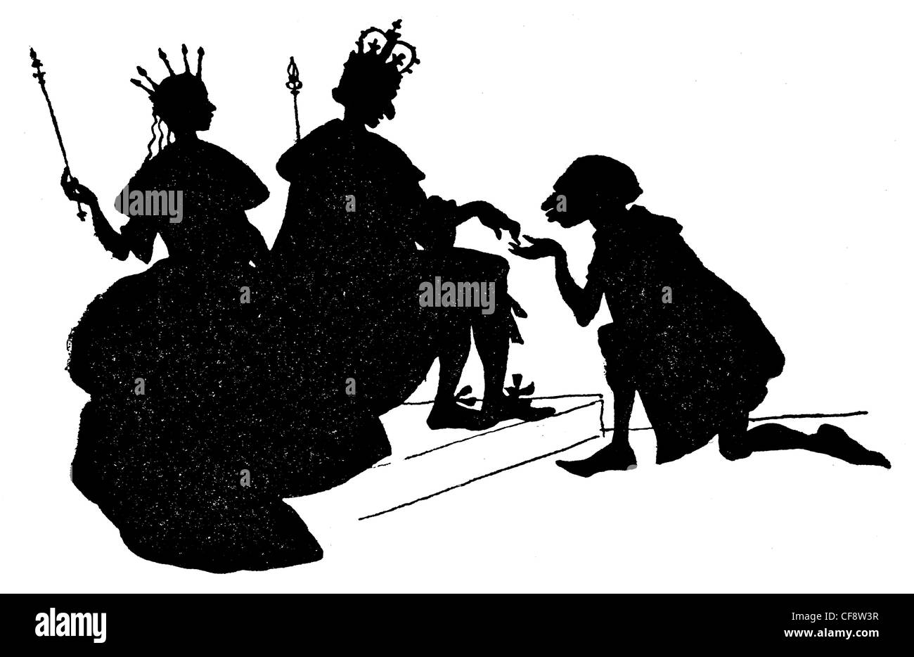 Die Sleeping Beauty Arthur Rackham 1920 böse Hexe Fee Feen Buch Magie ...