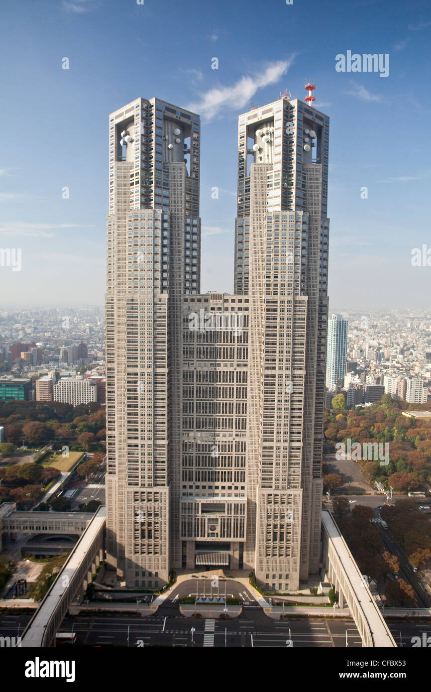 Tokyo, Japan, Asien, Stadt, Shinjuku, Bezirk, Tocho, Gebäude ...