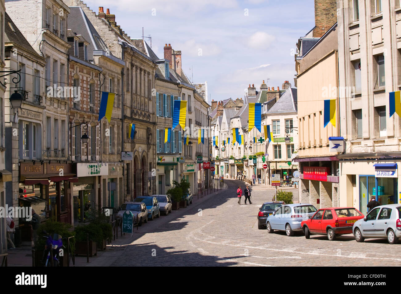 Laon Aisne Hauts de Frankreich Frankreich Stockfoto, Bild: 43926641 - Alamy
